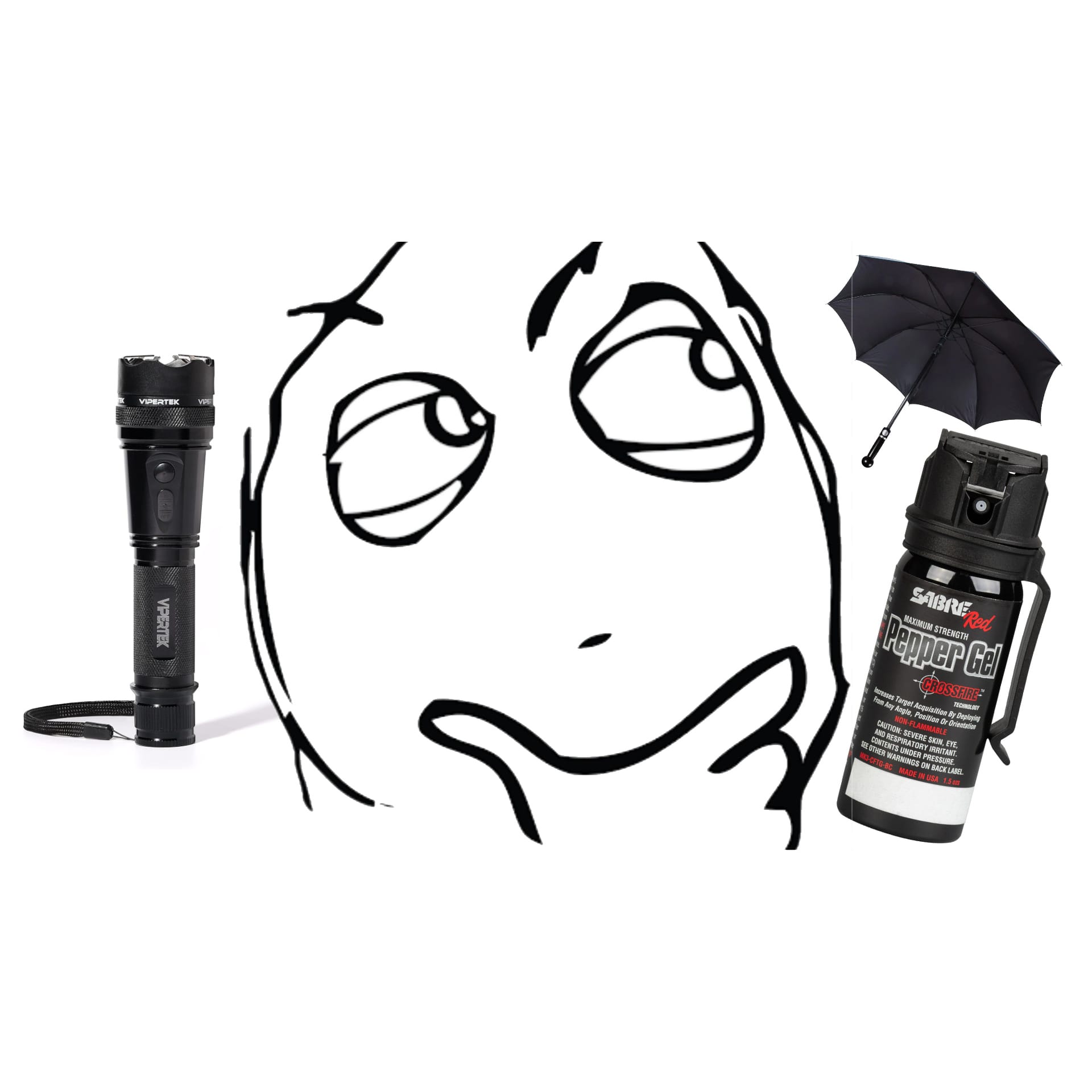 Non-Lethal Self-Defense Items